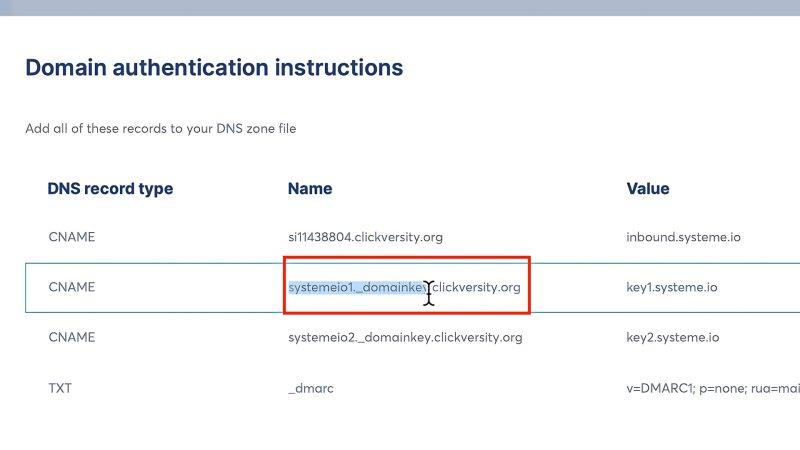 How to Add Email to Systeme.io Easily - Clickversity – Online Marketing Tutorials for Funnels ...